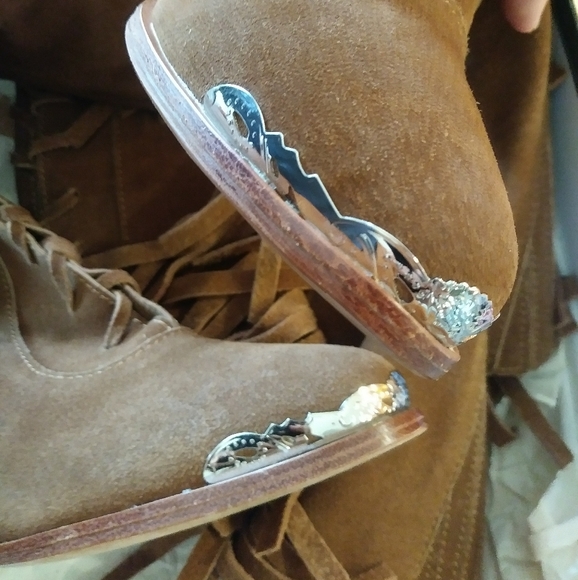 Spell | Shoes | New Mimi Boots 38 Brown Suede Leather Spell Gypsy Thigh ...